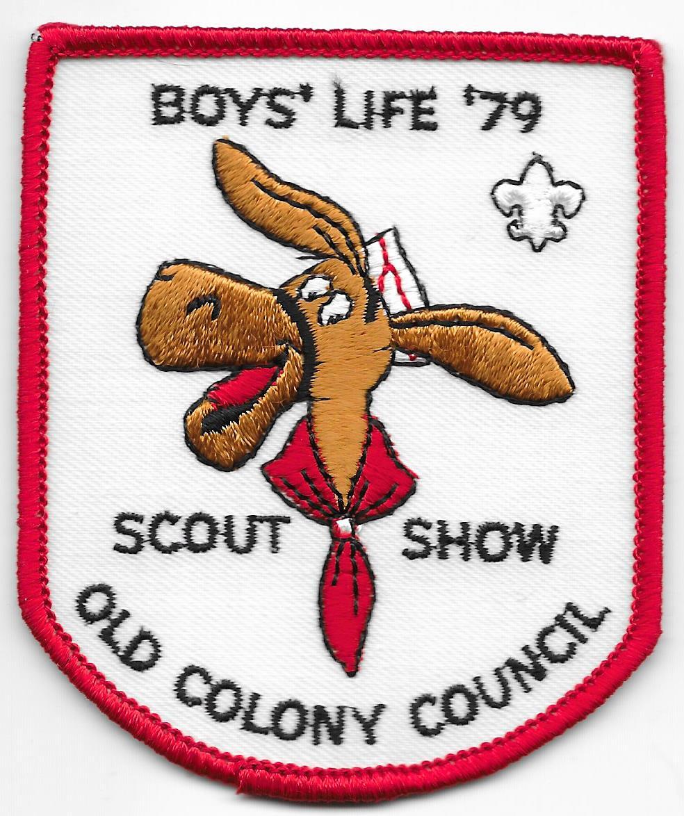 1979 Boys' Life Scout Show Old Colony Council Boy Scouts of America BSA ...