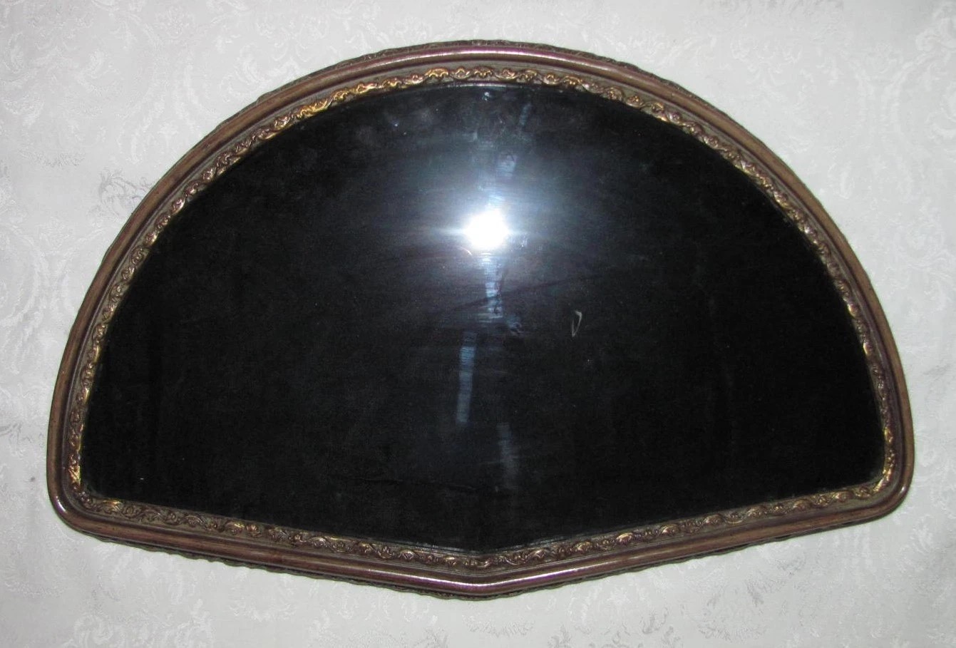 Vintage Fan Shaped Shadow Box Frame For Fan | eBay