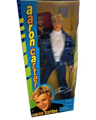 Aaron Carter Doll 2001 Play Along in Original Box | eBay