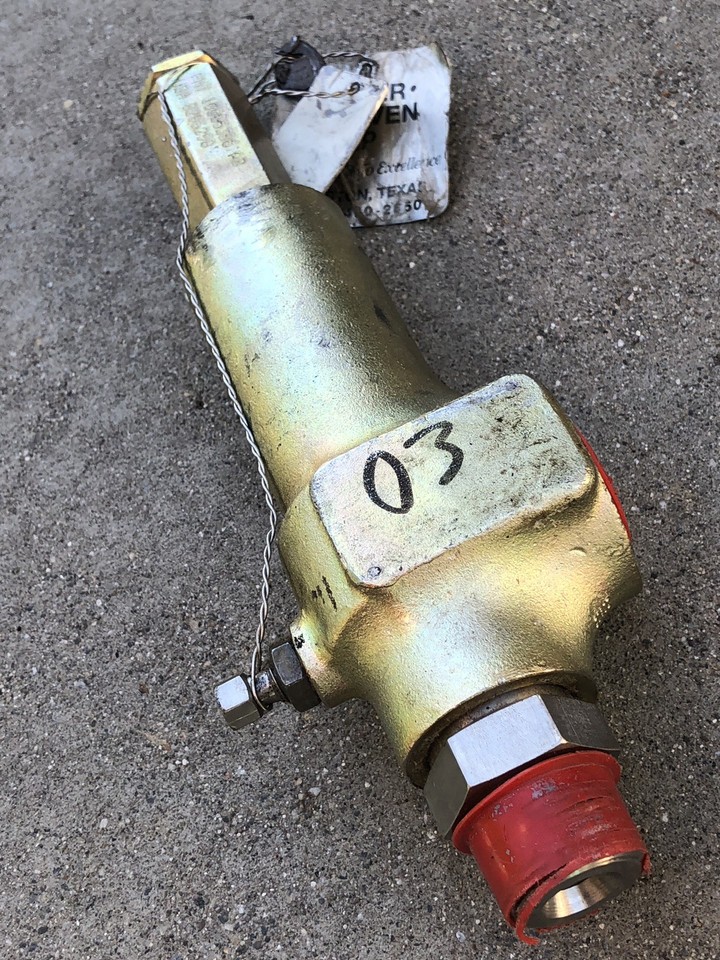 PUFFER EMERSON DIRECT SPRING OPERATED PRESSURE RELIEF VALVE 275 PSIG ...