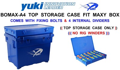 YUKI BOMAX-A4 TOP STORAGE CASE ONLY FIT MAXY SEAT BOX SHAKESPEARE TEAM ...