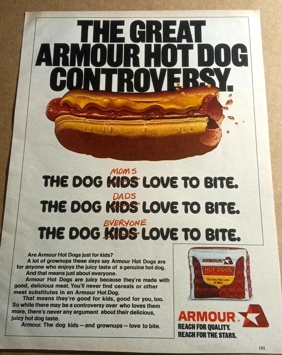 Hot Dog Advertisements