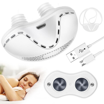 Anti Snoring Device, Sleep Apnea Stopper, Electric Snore Relief, Micro ...