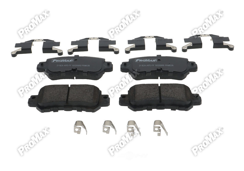 Disc Brake Pad Set Promax 21-1624 for sale online | eBay