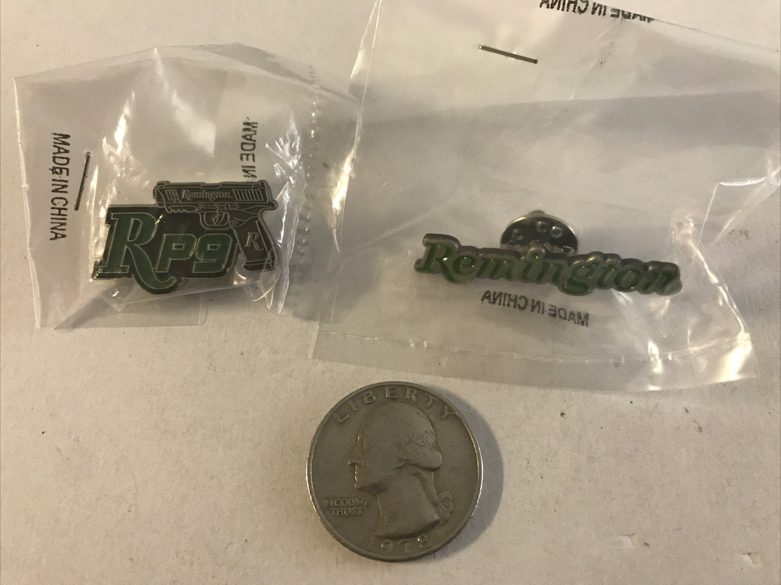 2020 Shot Show Remington Logo & RP9 Gun Lot of 2 Lapel Pins New | eBay