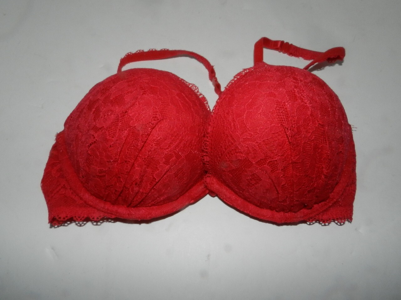 Victorias Secret Miraculous plunge RED bra bombshell … - Gem