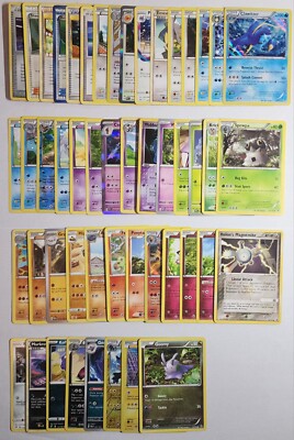 POKEMON TCG 50 CARD LOT Common Uncommon Rare Some Holo Foil | eBay