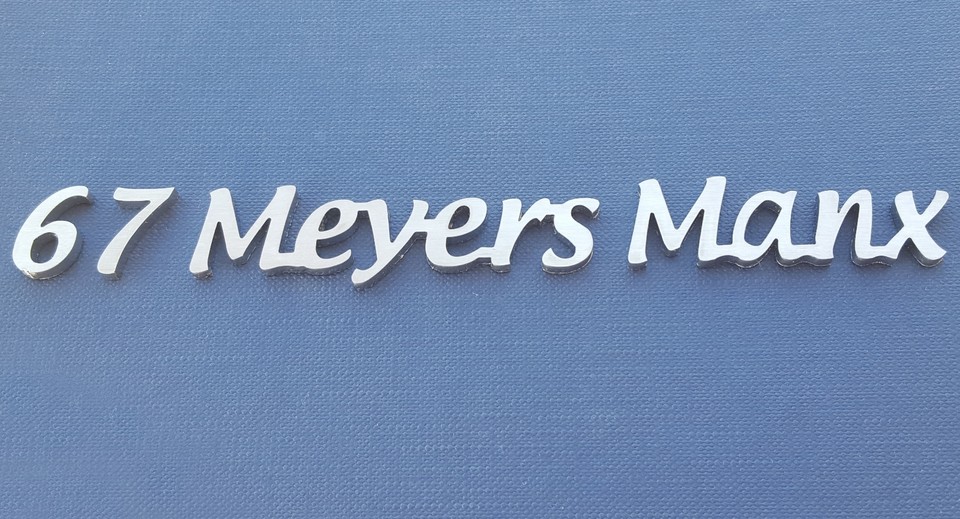 67 Meyers Manx Emblem / Logo / Badge / Script | eBay
