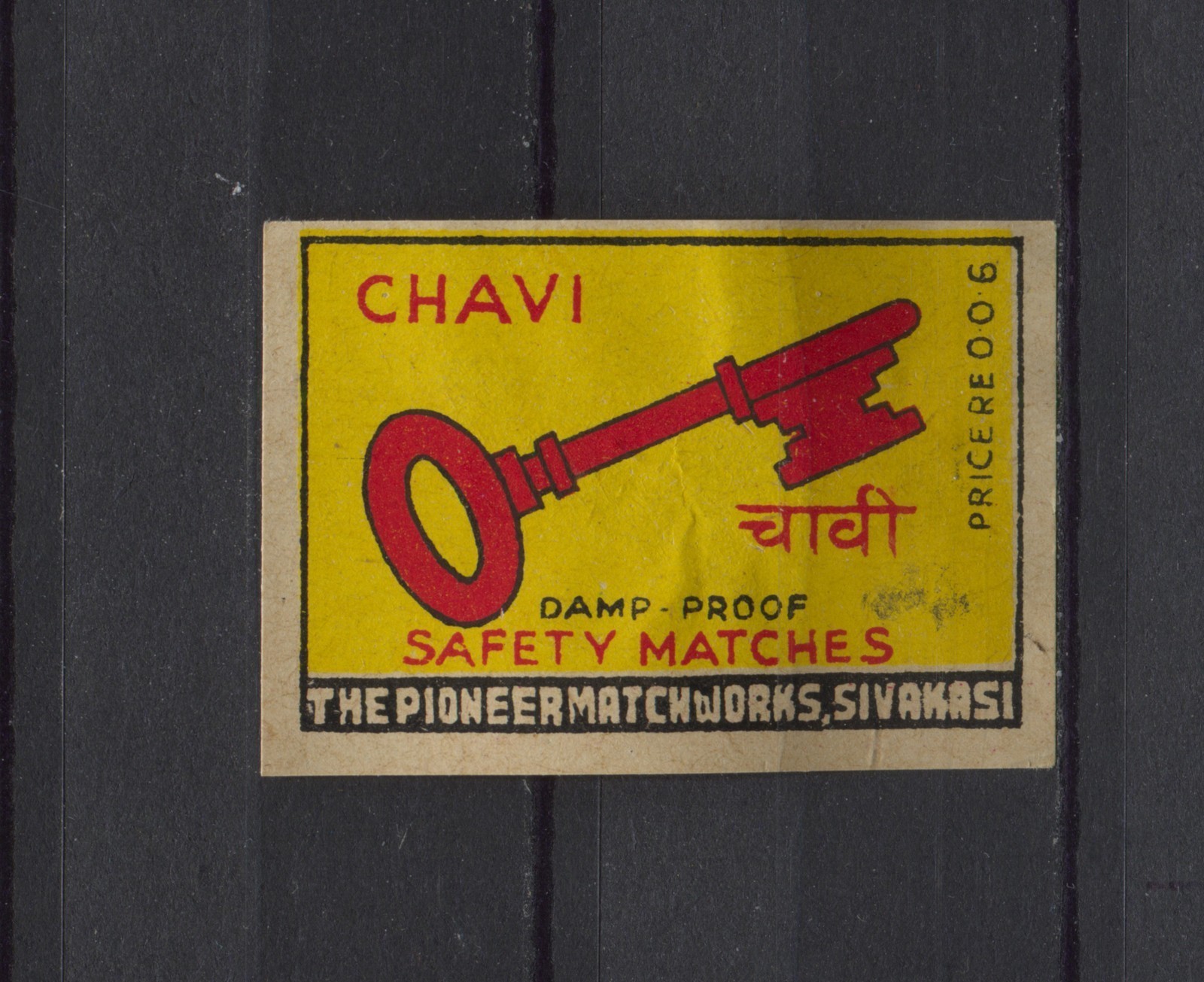 Chavi Safety Matches Pioneer Match Sivakasi Indian Vintage Matchbox ...