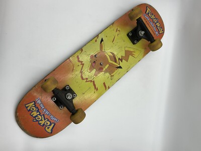 Pokemon Pikachu Skateboard Vintage 1998 Nintendo | eBay
