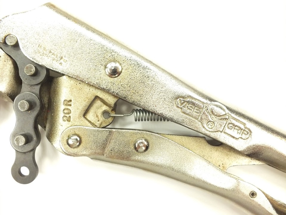 VISE GRIP TOOLS CHAIN PIPE STRAP LOCKING PLIERS MADE IN USA - 20R ...