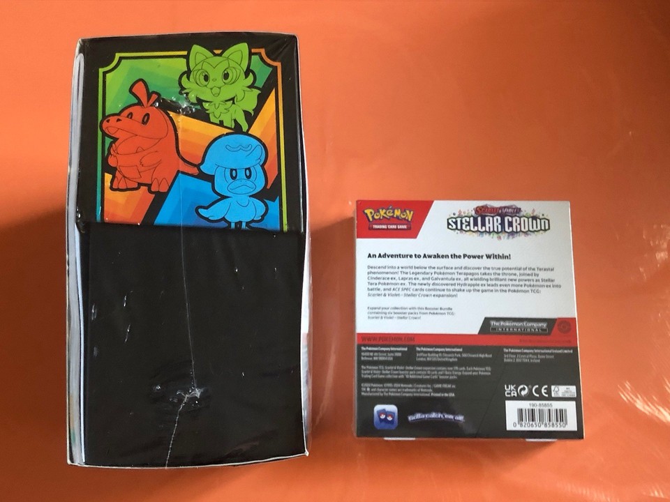 Pokemon TCG Sealed Lot Paldea Evolved ETB, Prismatic Poster Box ...