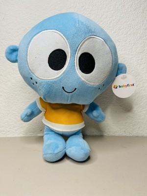 Baby First Goo Goo Blue Singing Plush BabyfirstTV Infant Toy Working ...