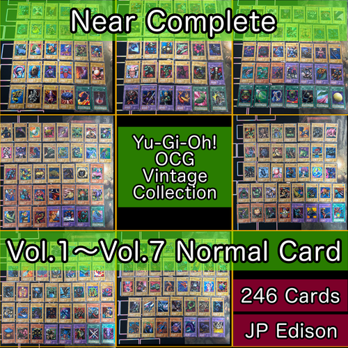 Yu-Gi-Oh! Japanese 1st Series Near Complete Normal Card Bulk Lot fym0 ...