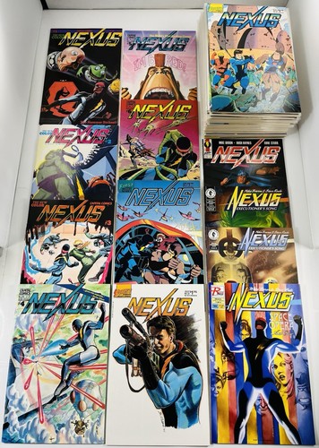 RUN OF 52 NEXUS VOL 2 #1-99 + NEXT NEXUS 1-3 + 1 SHOTS FIRST 1983 STEVE ...