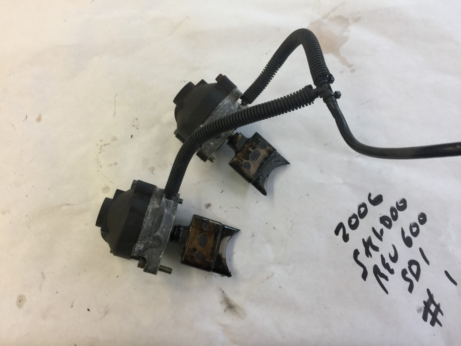 Ski-doo MXZ 600 SDI Rave Valve Assy (pair) 420854650 | eBay