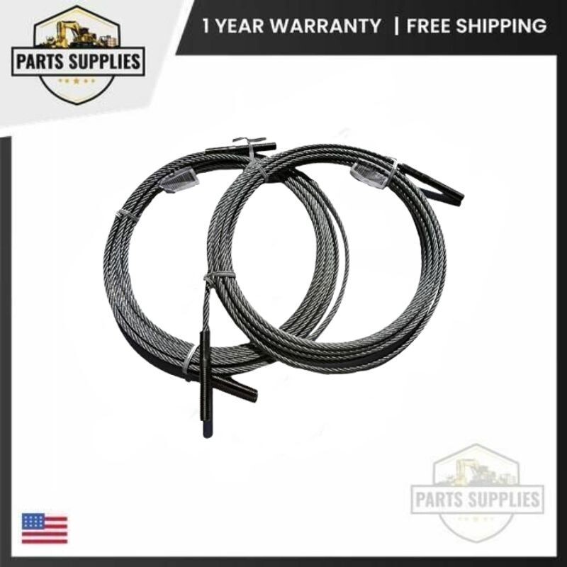 N372 Set of 2 Equalizer Cable 30' 1/2" fits Rotary Lift SPOA10 A10i 2 ...
