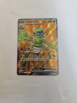 Pokémon TCG Spidops ex Scarlet & Violet Base Set 223/198 Holo Ultra ...