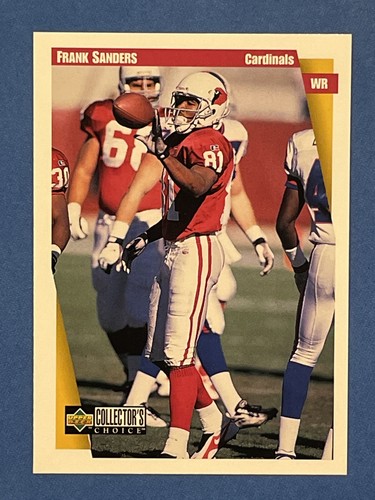Frank Sanders 1997 Upper Deck Collector's Choice Base #134 | eBay