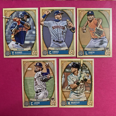 🐶 2021 Topps Gypsy Queen 5 Houston Astro's 2 RC's | eBay