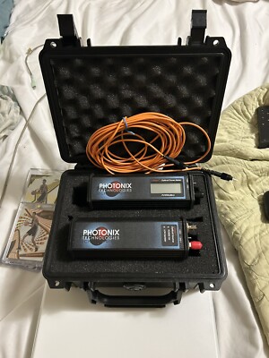 PHOTONIX Lanlite Fiber Optic Power Meter / Source PX-B102 PX-C102 | eBay