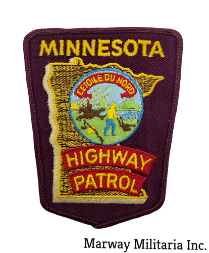 Obsolete Minnesota Highway Patrol Patch (R456) | eBay