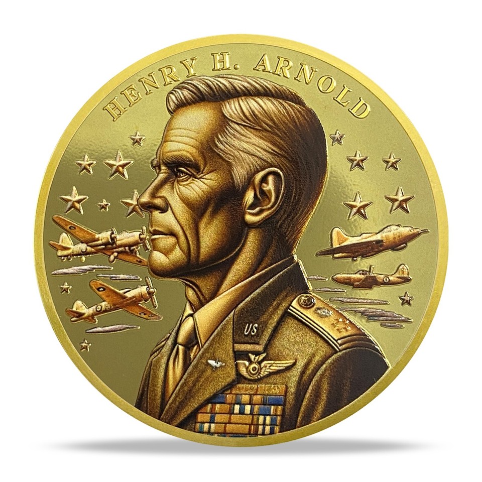 Nine Legendary Generals Commemorative Coin Set Military Hero Tribute ...