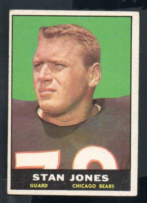 1961 Topps Football Card #14 Stan Jones-Chicago Bears Ex Card | eBay