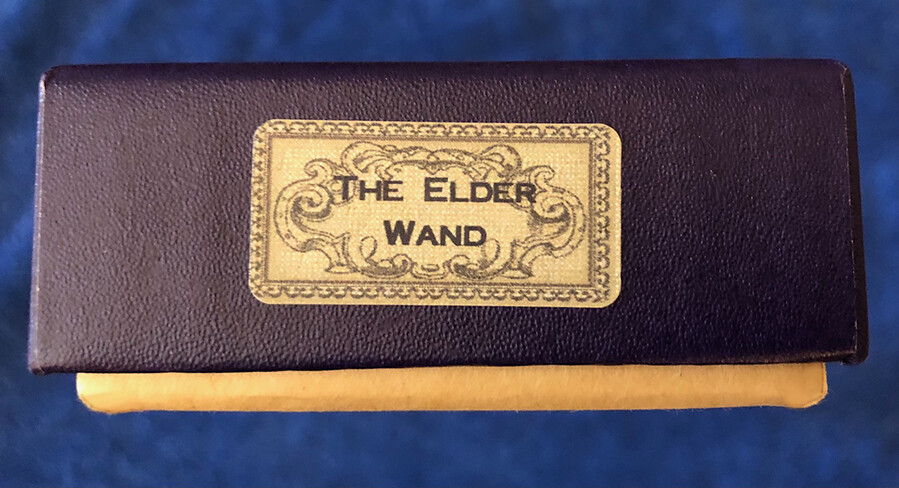 The Elder Wand 15.5" REAL WOOD, Albus Dumbledore Grindelwald Harry ...