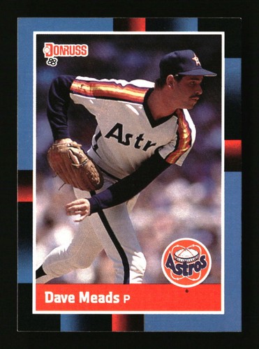 1988 Donruss Dave Meads #455 RC Rookie Houston Astros | eBay