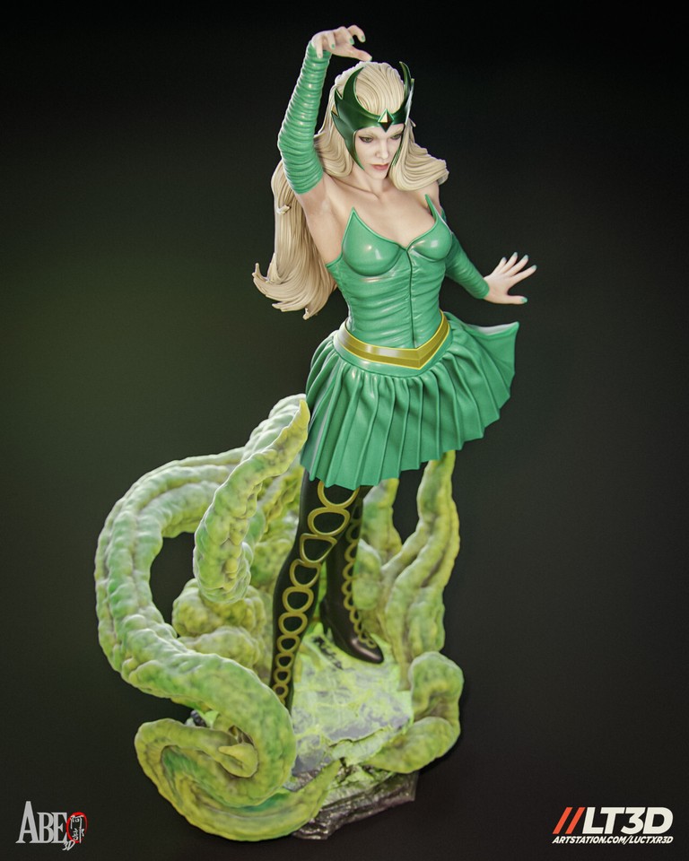 Enchantress Resin Sculpture Statue Model Kit Unpainted/Unassembled | eBay