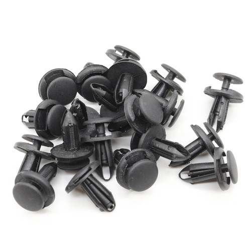 20x 6mm Push Type Retainer Clips Plastic Rivets Pin For Ford F-150 ...