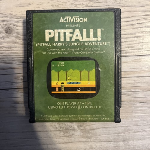 Pitfall (Atari 2600, 1982) Activision Tested Working Vintage 80s | eBay
