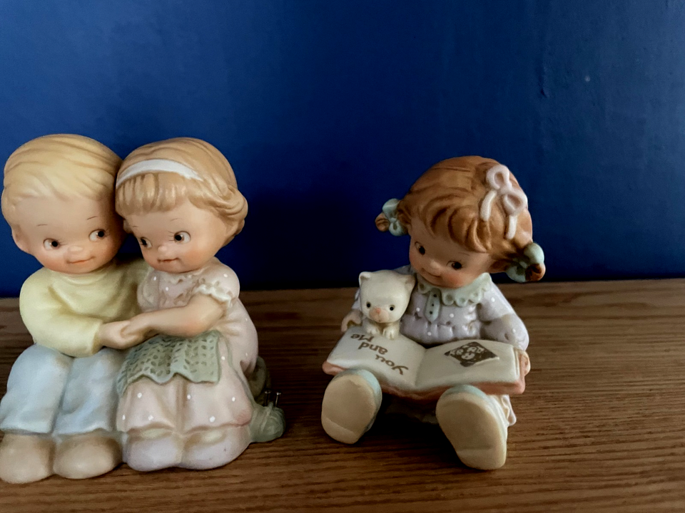 A COLLECTION OF 3 SWEET MABEL LUCIE ATTWELL ENESCO FIGURES ALL GOOD ...
