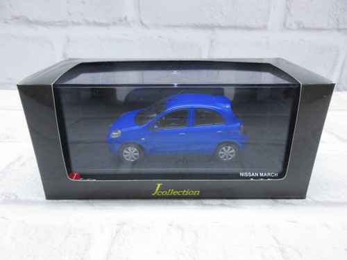 Miniature car 1 43 Kyosho Nissan March Pacific Blue model car | eBay