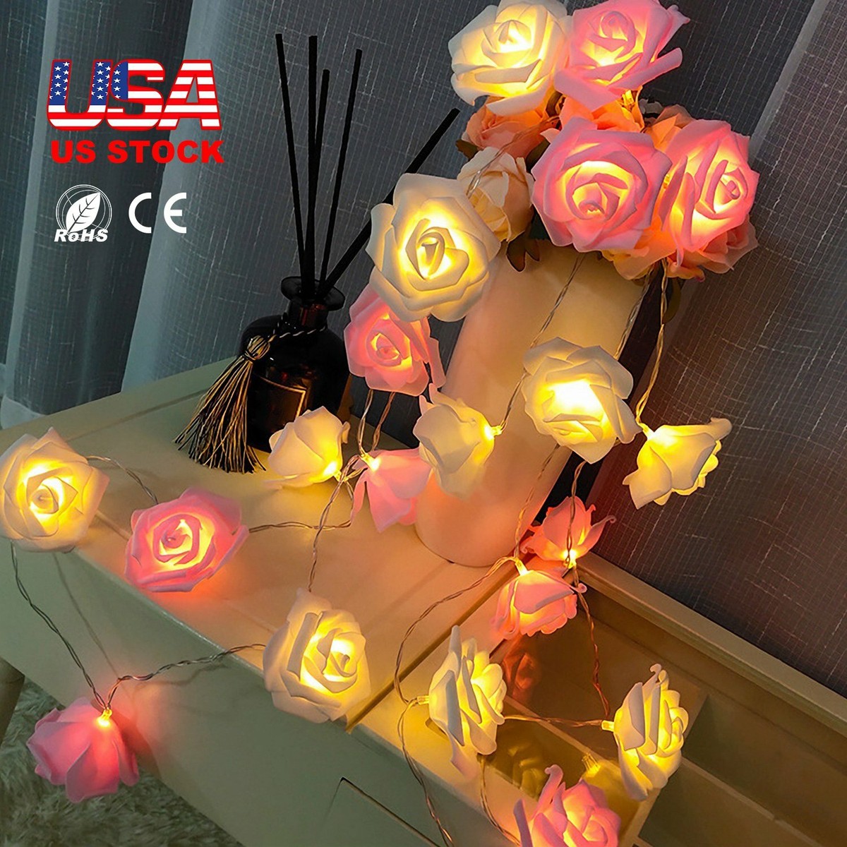 Flower String Led Lights Fairy Flower String Lights Indoor