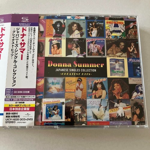 Donna Summer Japanese Singles Collection Greatest Hits CD + DVD ...