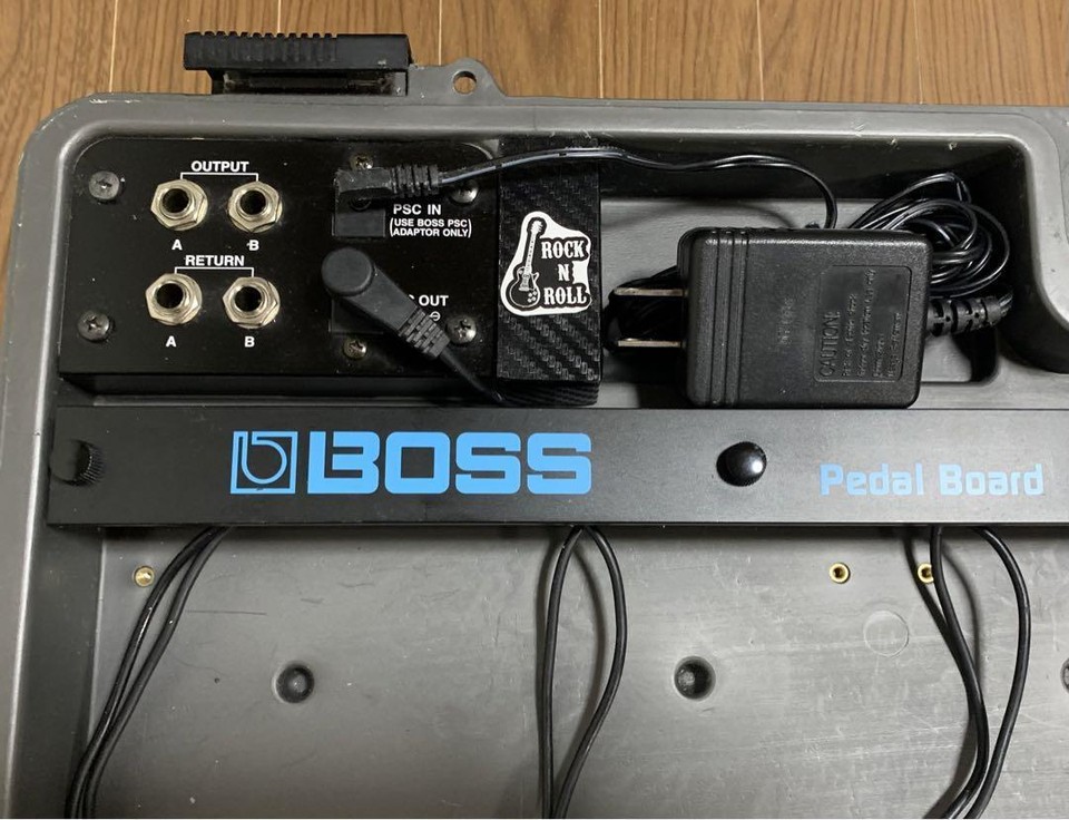 BOSS BCB-60 Pedal Board 7 Pedal Power Supply Lightweight Portable Case ...