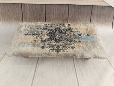 Reading stand Floor table Bed step stool Foot riser Under desk pouf ...