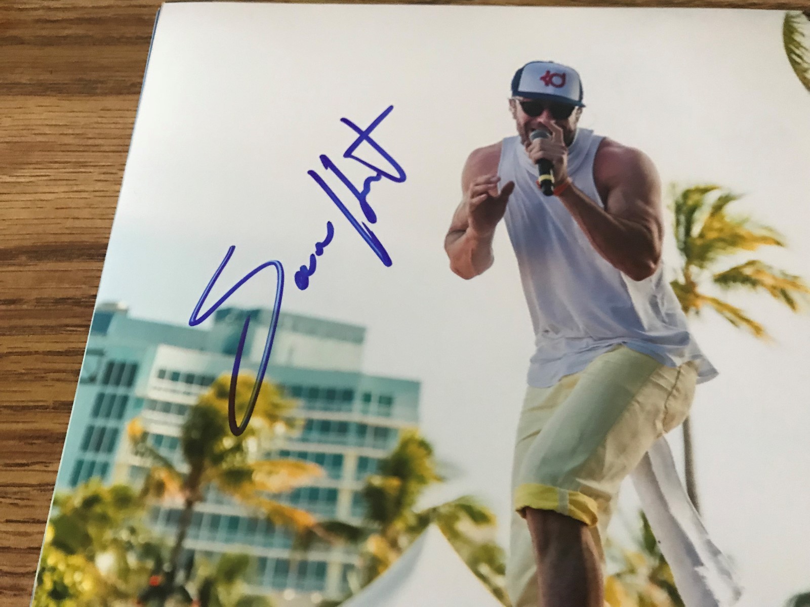 Sam Hunt Autographed 8x10 Photo Country Montevallo UAB Football PROOF ...
