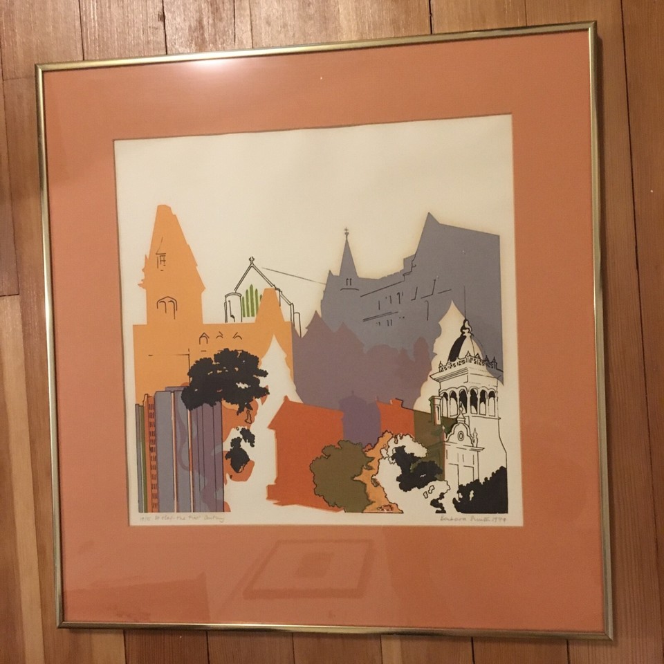 Barbara Smith Signed/Numbered Limited Edition Framed Print, St Olaf ...