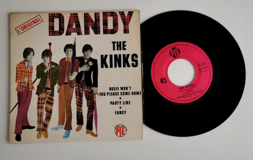 45 RPM EP THE KINKS DANDY | eBay