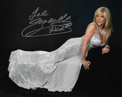 Samantha Fox Page 3 Model & Singer Signed autograph 10" x 8" COA 22120 ...