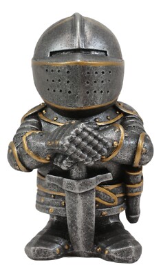 Anime Chibi Renaissance Medieval Knight Suit Of Armor With Sword ...
