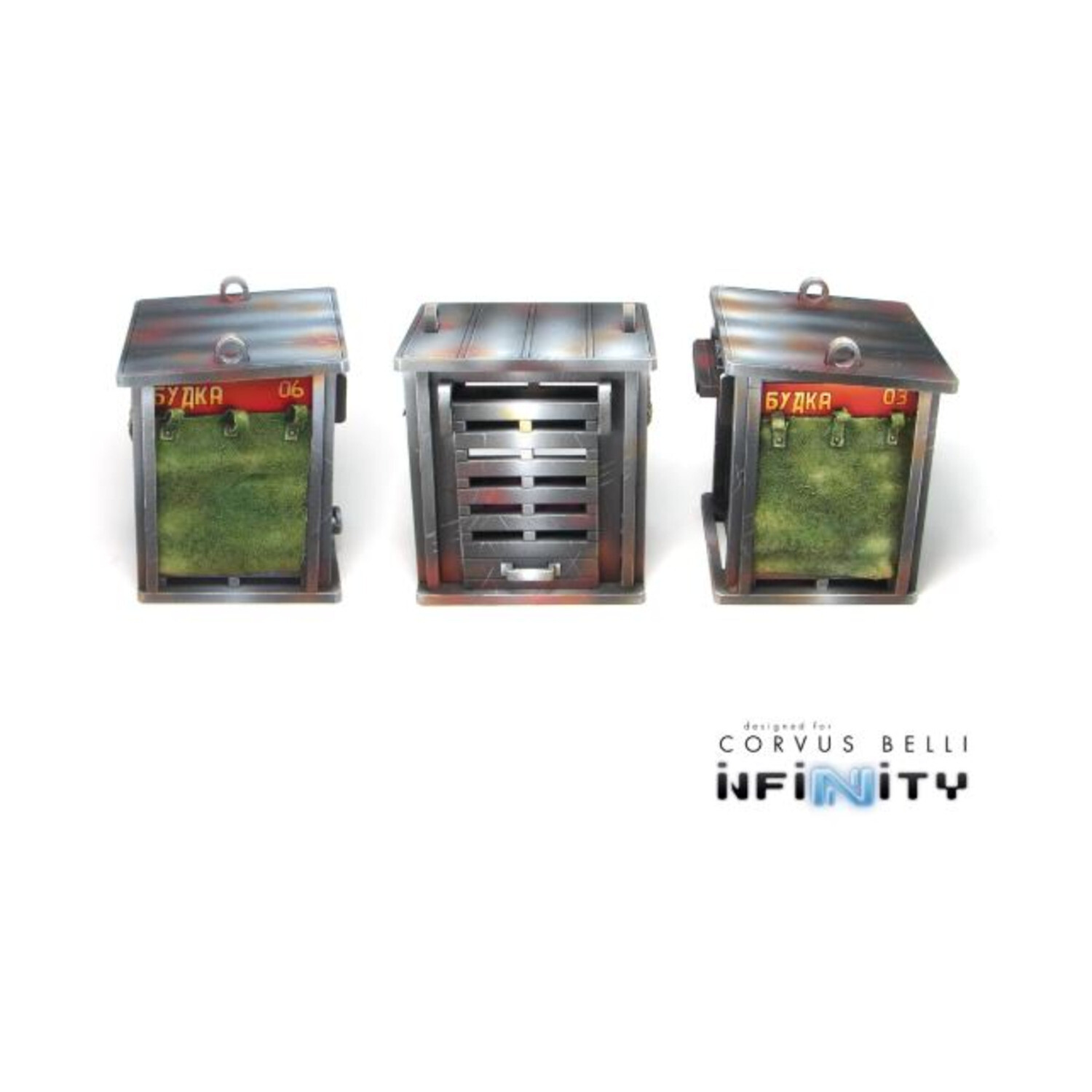 Warsenal Infinity Terrain Comanche Antipode Kennels - TAK 3 Pack Pack ...