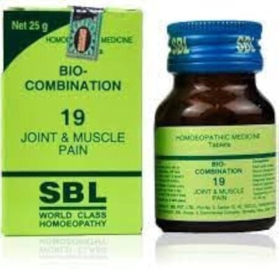 2 X SBL Bio-Combination BC 19, 25g Tablet Joint & Muscle Pain | eBay
