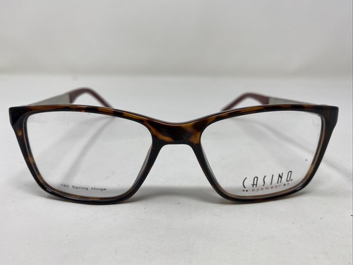 Casino Eyewear Eyeglasses Frame CASEY TORTOISE 51-16-140 Tortoise ...
