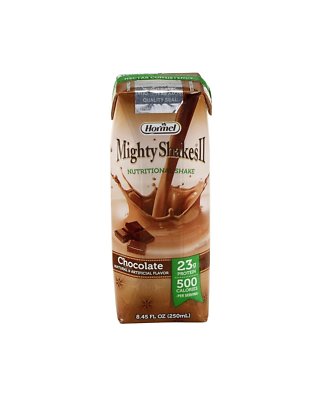NEW! Hormel MightyShakes II Nutritional Shake - Case of 27 (Chocolate ...