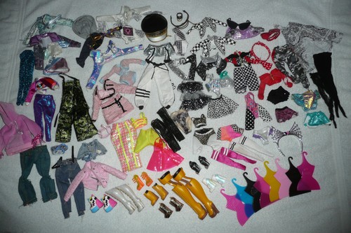LOT LOL SURPRISE MGA DOLL CLOTHES & 8 PR SHOES FOR 9" FASHION DOLLS FEW ...