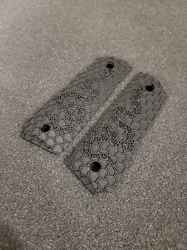 1911 Grips Browning .380/.22LR Join Or Die Over Snake Skin Texture | eBay